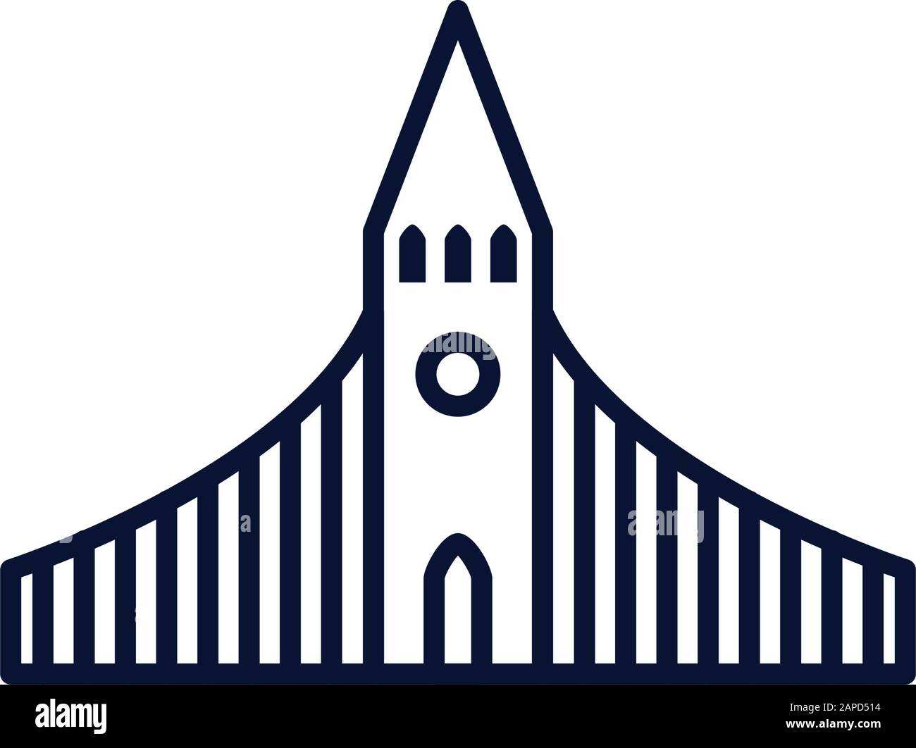 Christian and catholic church vector design Stock Vector Image & Art ...