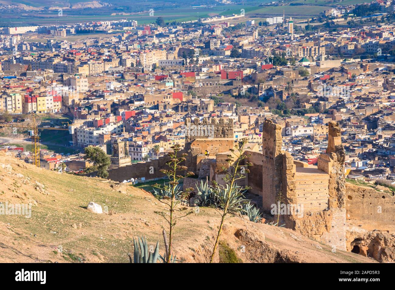 Fes panorama hi-res stock photography and images - Alamy