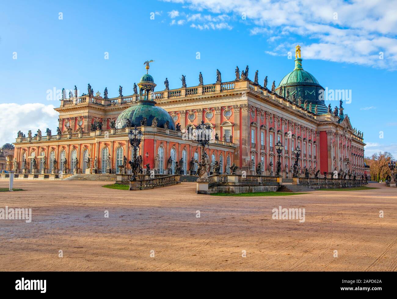 New Palace in the Sanssouci park in Potsdam Stock Photo - Alamy
