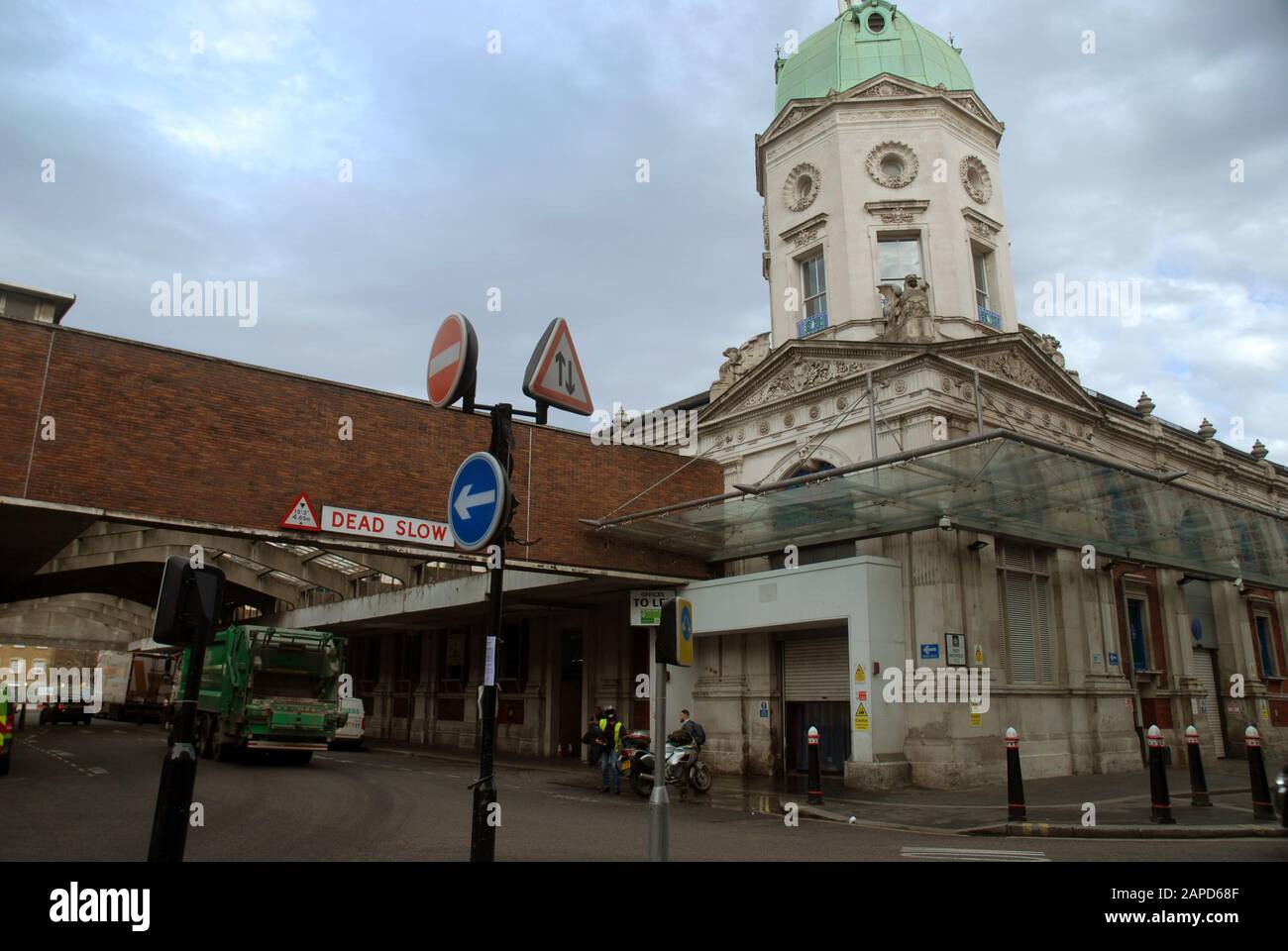 Tower on Smithfield Meat Market building, London, GB Stock Photo - Alamy