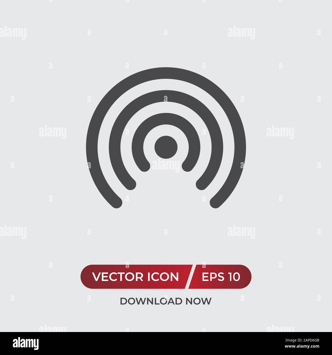 Hot spot vector icon in modern design style for web site and mobile app ...