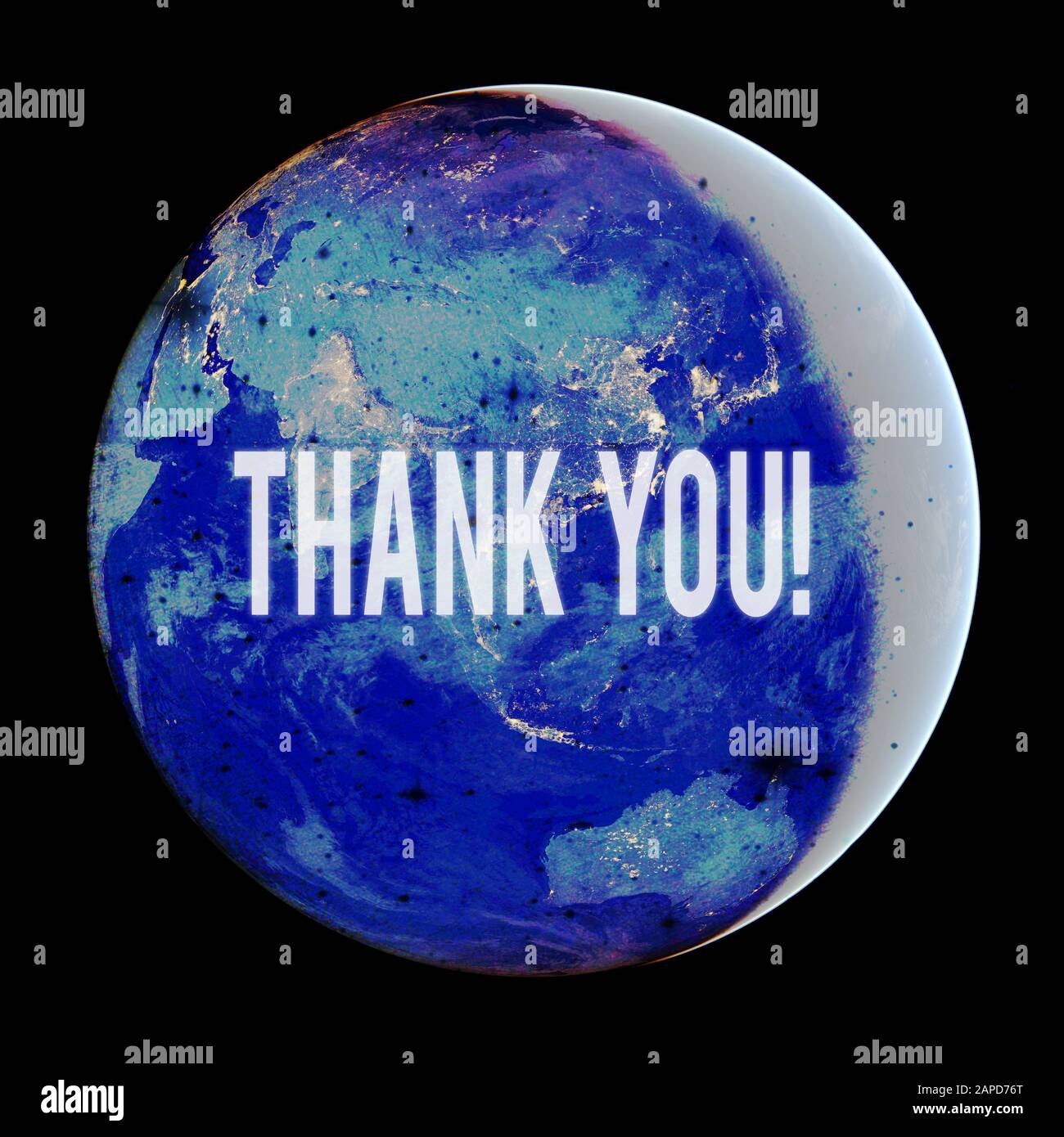 Conceptual hand writing showing Thank You. Concept meaning polite ...