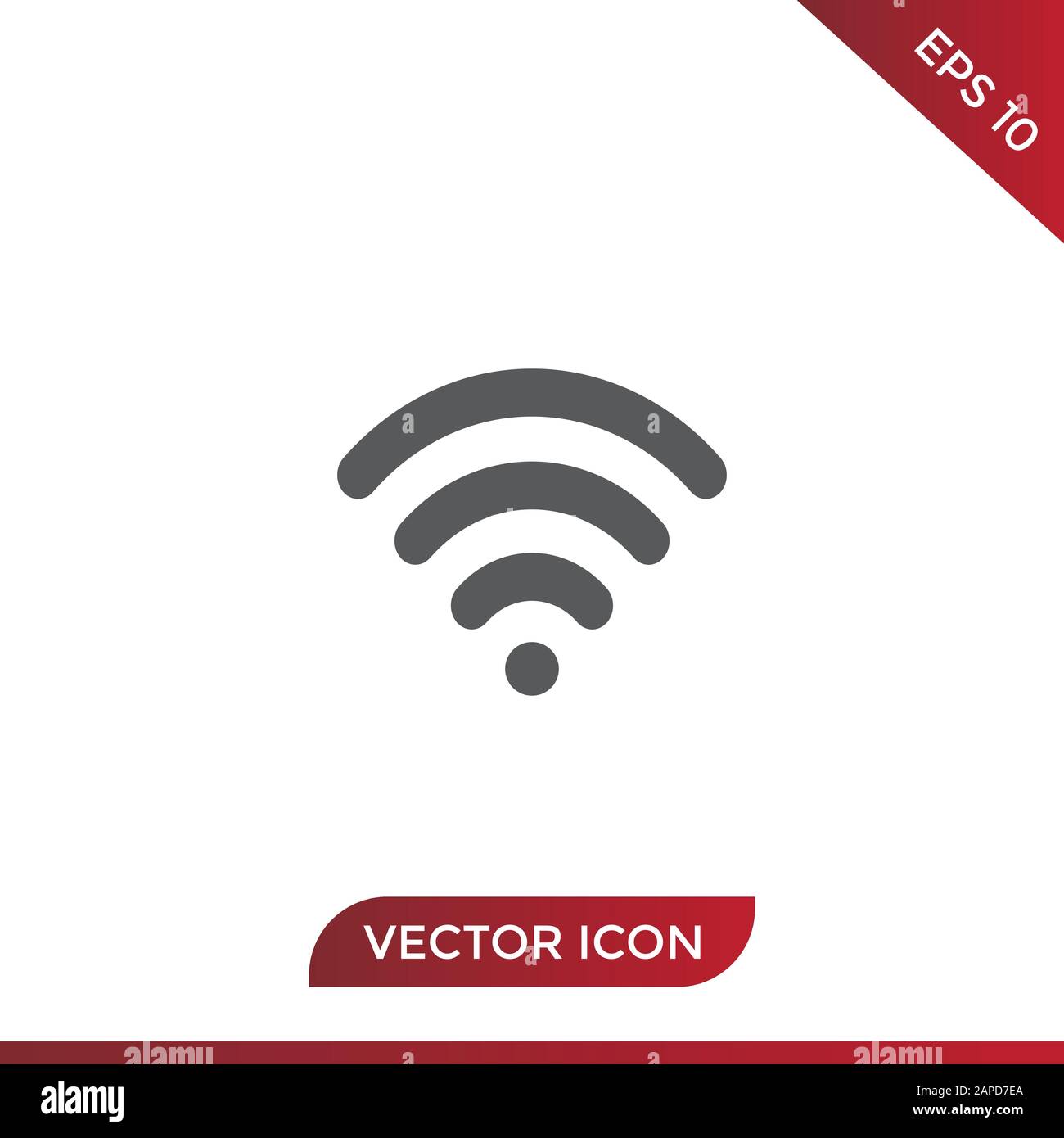 Wifi signal icon Stock Vector Image & Art - Alamy