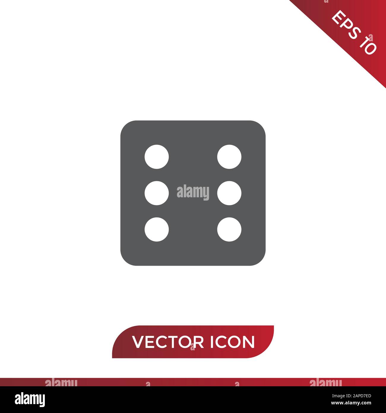 Dice number Stock Vector Images - Alamy