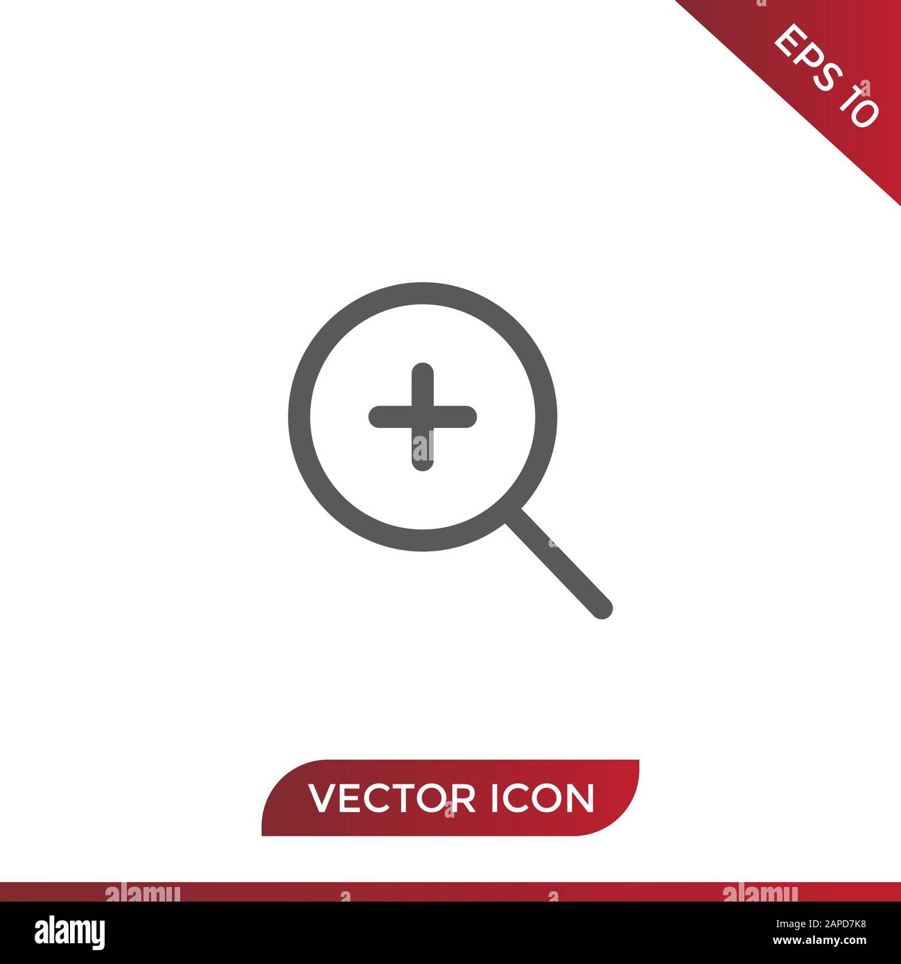 Zoom in view Stock Vector Images - Alamy