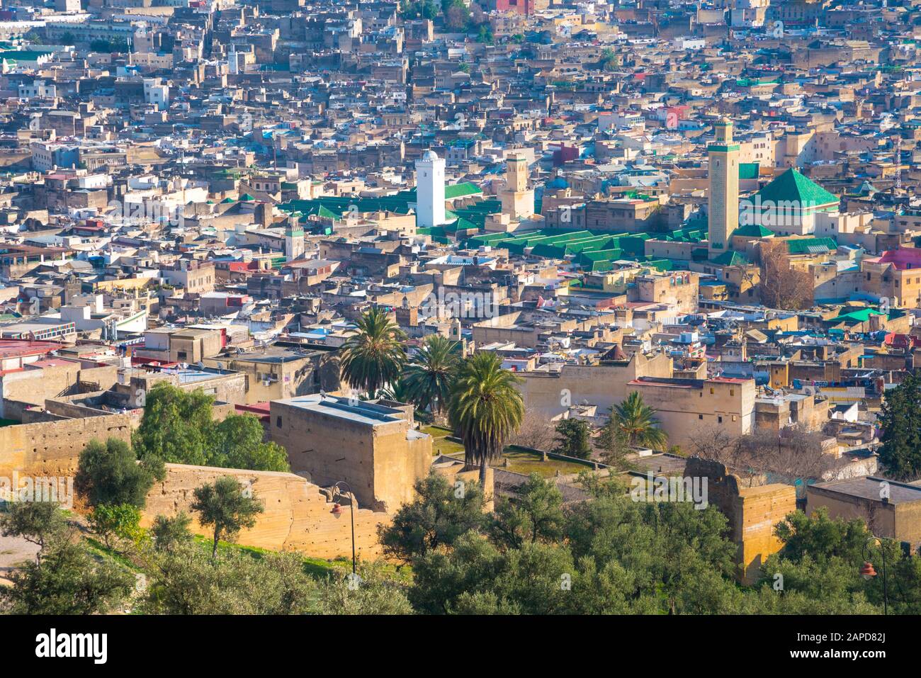 Fes panorama hi-res stock photography and images - Alamy