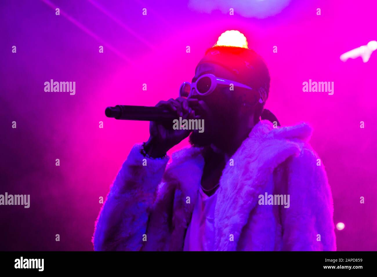 FARO, PORTUGAL: 5th SEPTEMBER, 2019 - Throes + the Shine, performs on ...