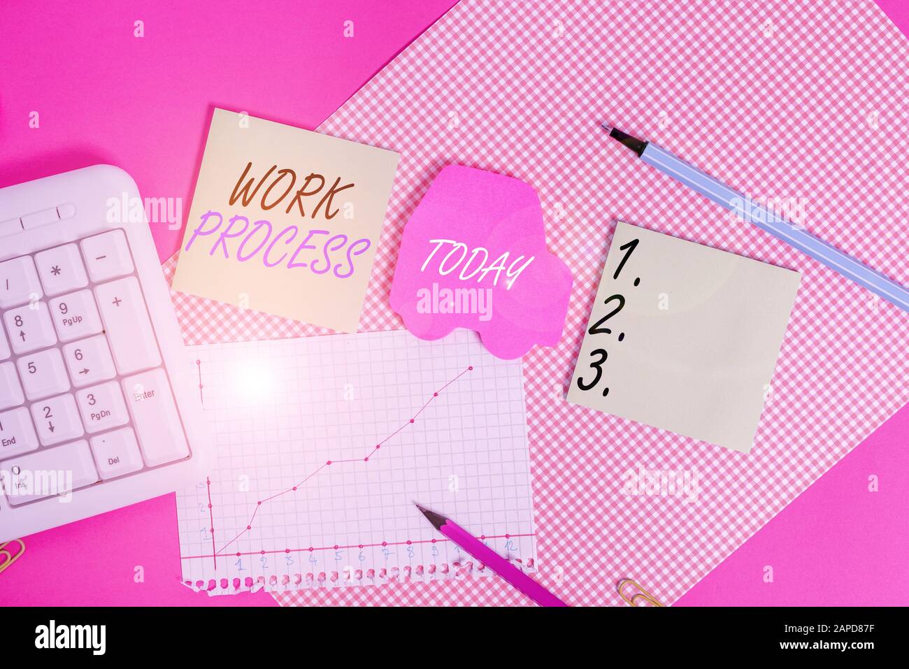 Word writing text Work Process. Business photo showcasing Standard ...