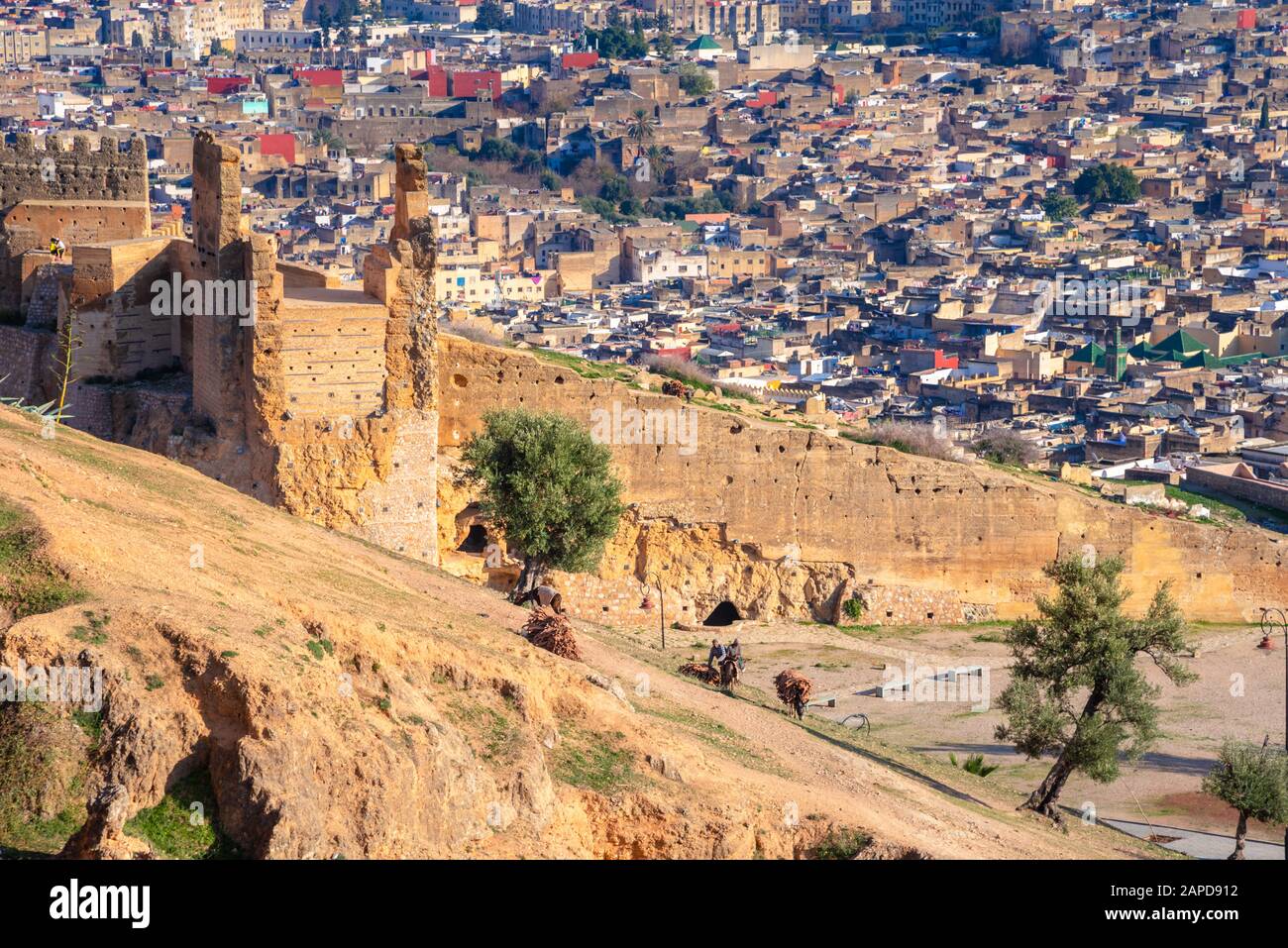 Morocco fes panoramic view hi-res stock photography and images - Alamy