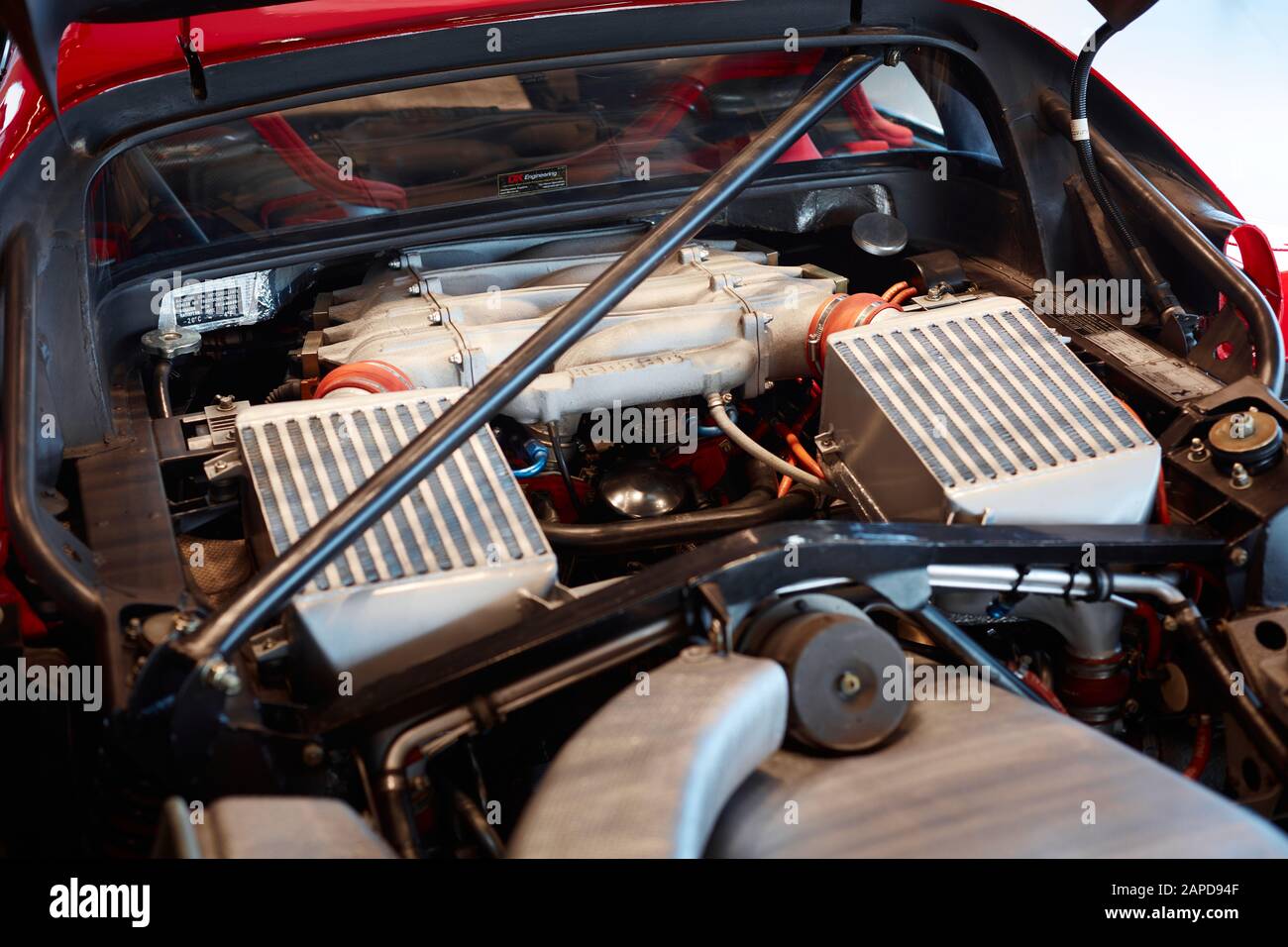 Ferrari f40 engine hi-res stock photography and images - Alamy