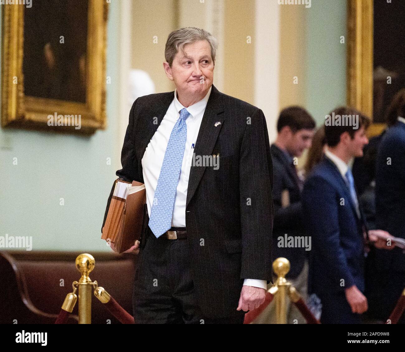 January 22, 2020 - Washington, DC, United States: U.S. Senator John ...