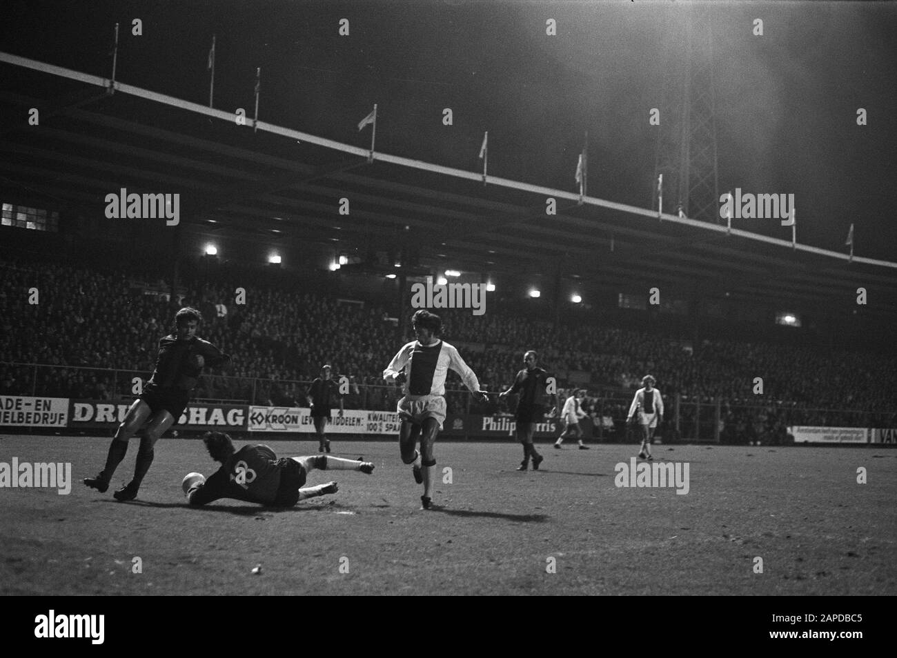 Ajax 1971 football cruyff hi-res stock photography and images - Alamy