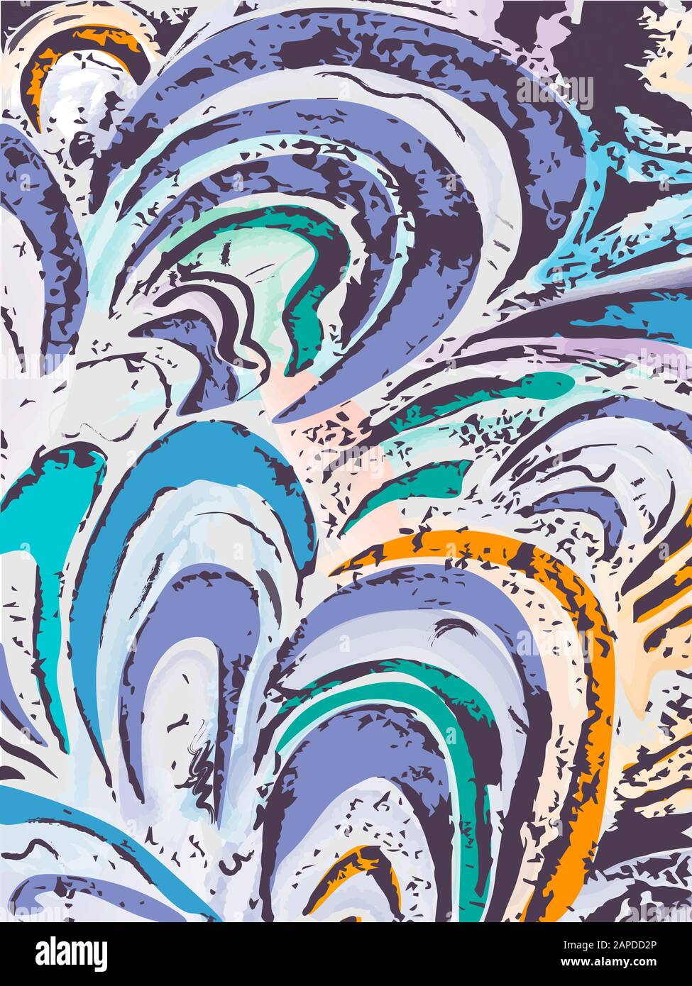 Colorful marble design hi-res stock photography and images - Alamy