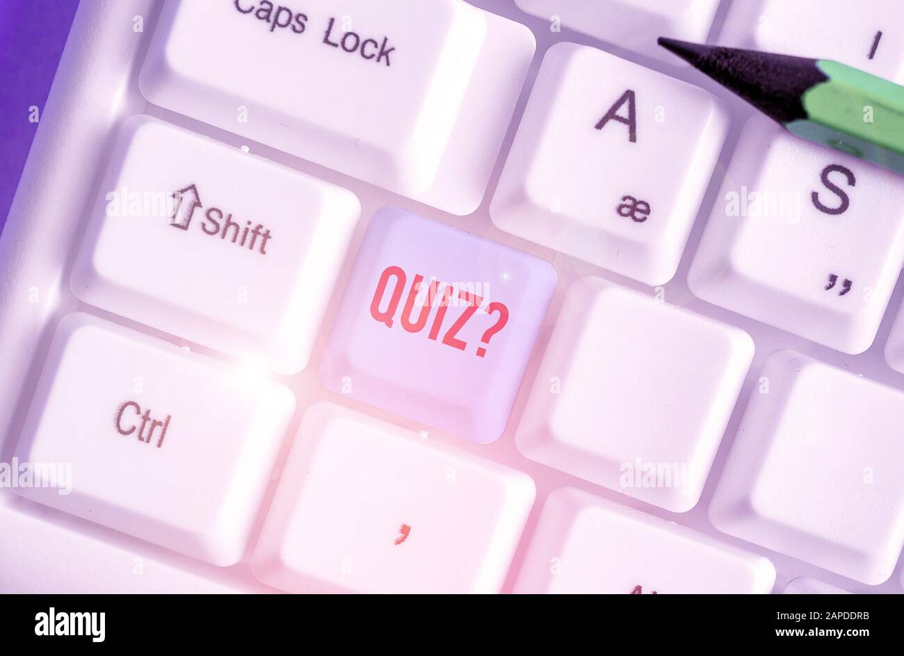 Text sign showing Quiz Question. Business photo text test of knowledge ...