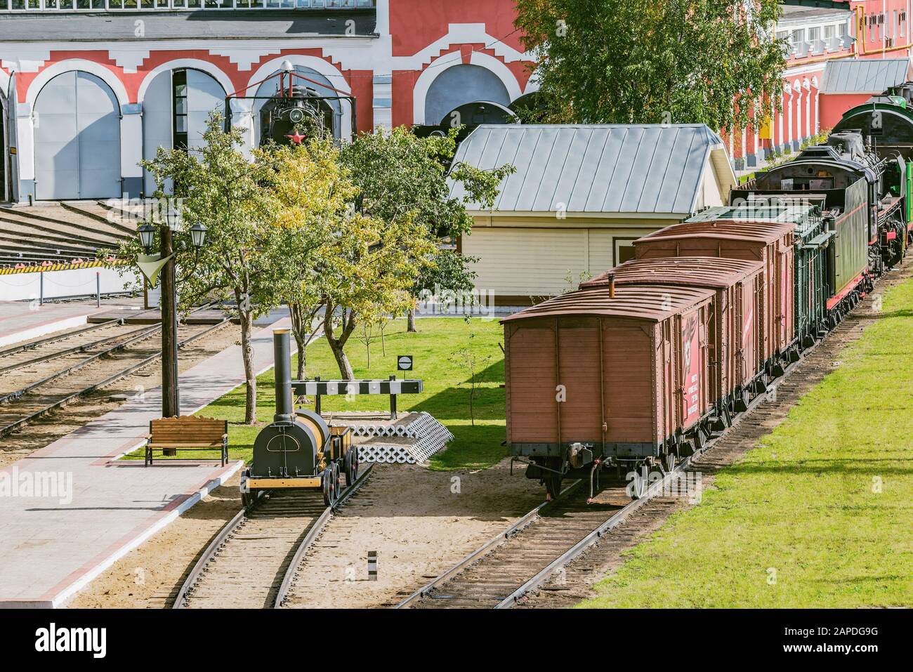 Steam locomotive depot hi-res stock photography and images - Alamy