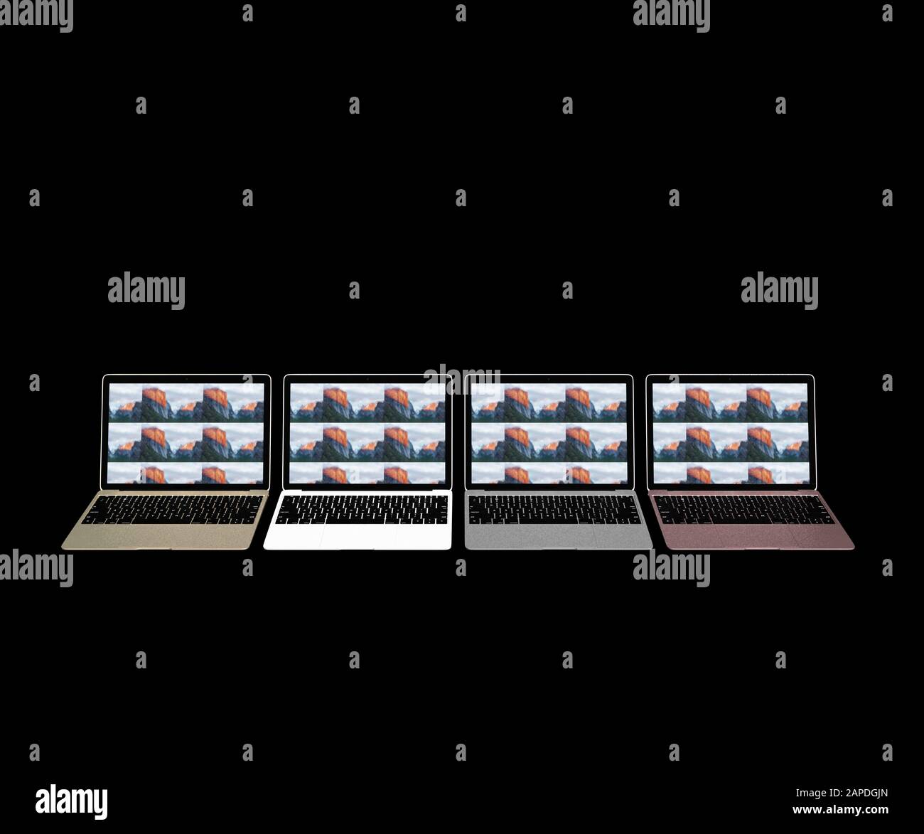 3d computer laptop mobile phone hi-res stock photography and images - Alamy