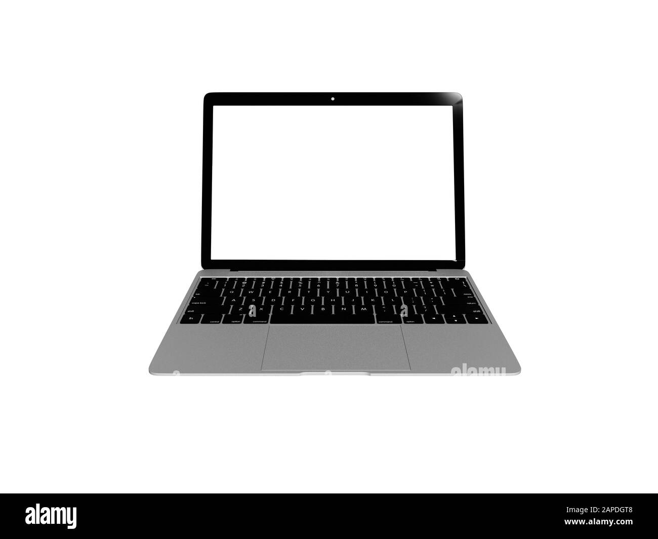 Laptop computer device Cut Out Stock Images & Pictures - Alamy