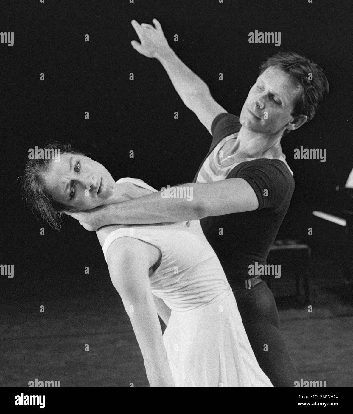 Alexandra Radius and Han Ebbelaar 25 years of dance couple; during ...