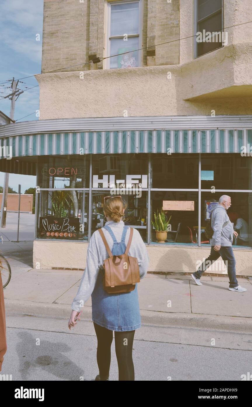 Morning Coffee Stop Stock Photo - Alamy