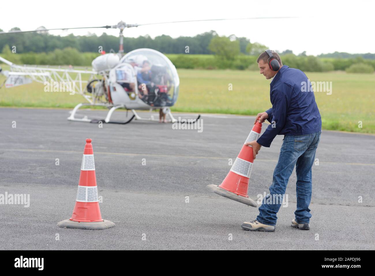 Landing cones hi-res stock photography and images - Alamy