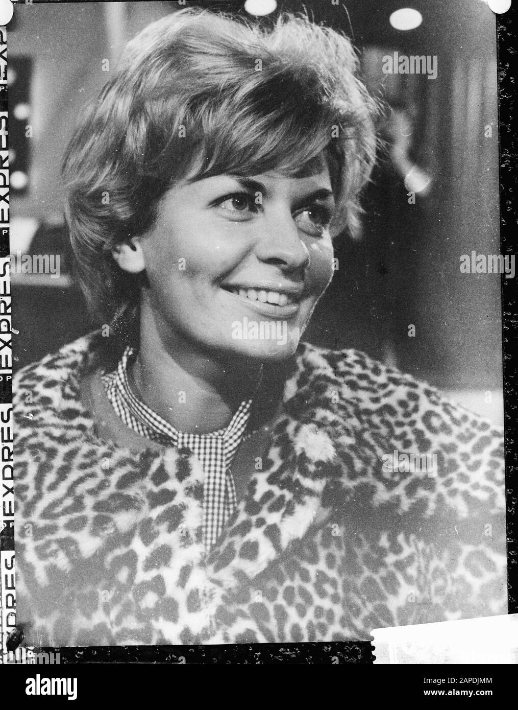 Anny Cordy, French cabaretiere Date: October 25, 1961 Person name: Anny ...