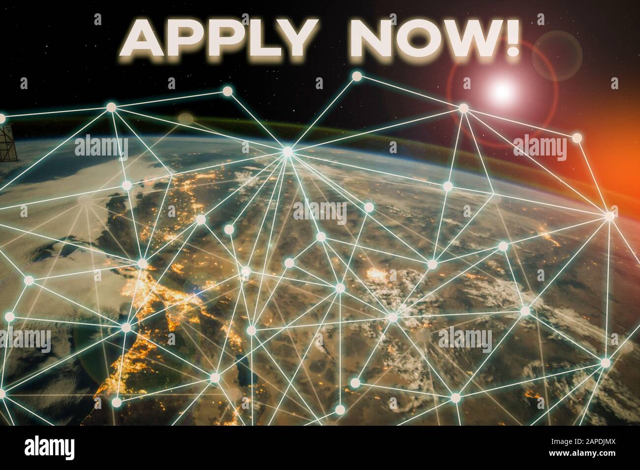 Word writing text Apply Now. Business photo showcasing request ...