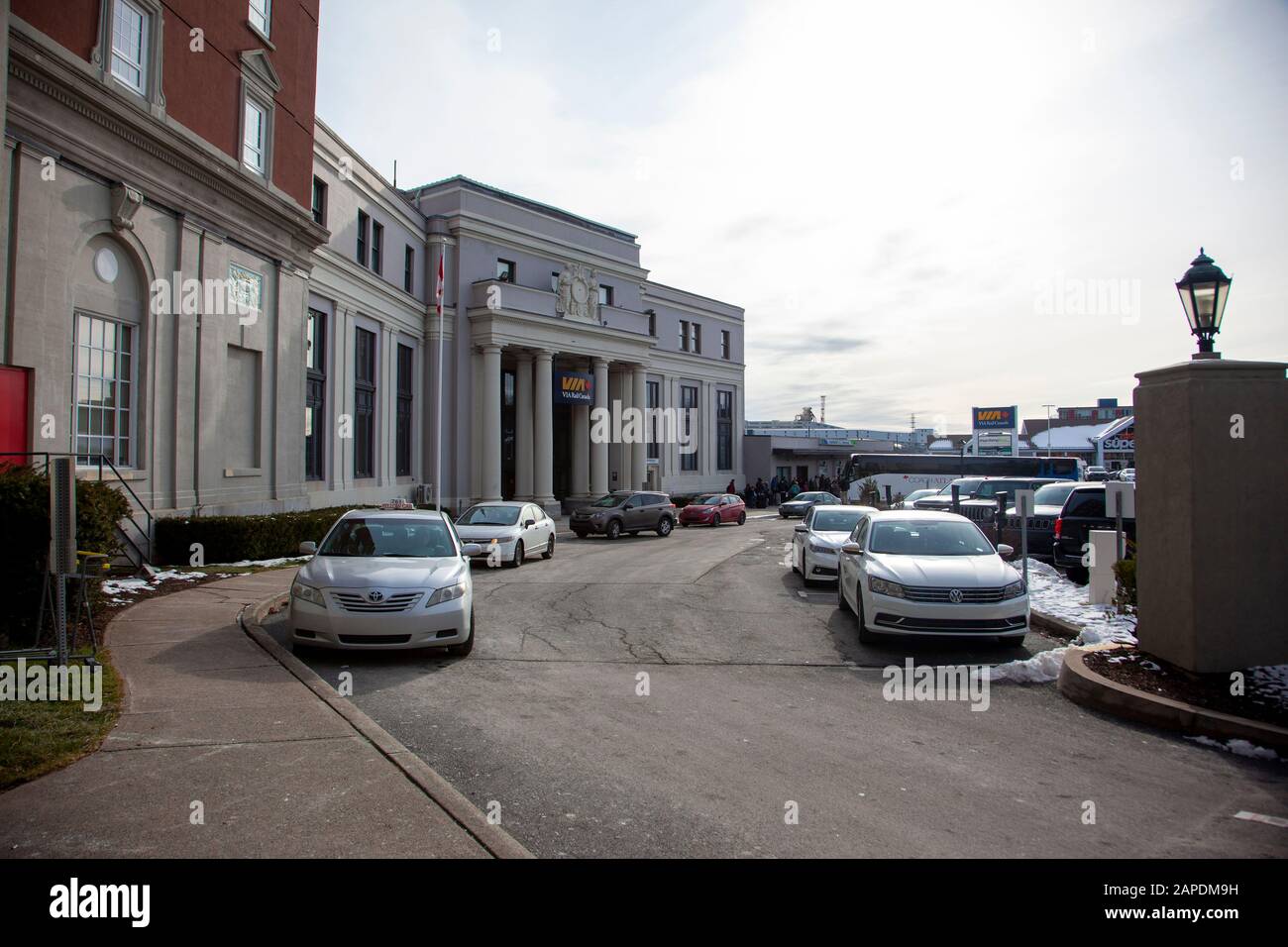 December 22, 2019: Halifax, Nova Scotia- Via Rail and Maritime Bus ...