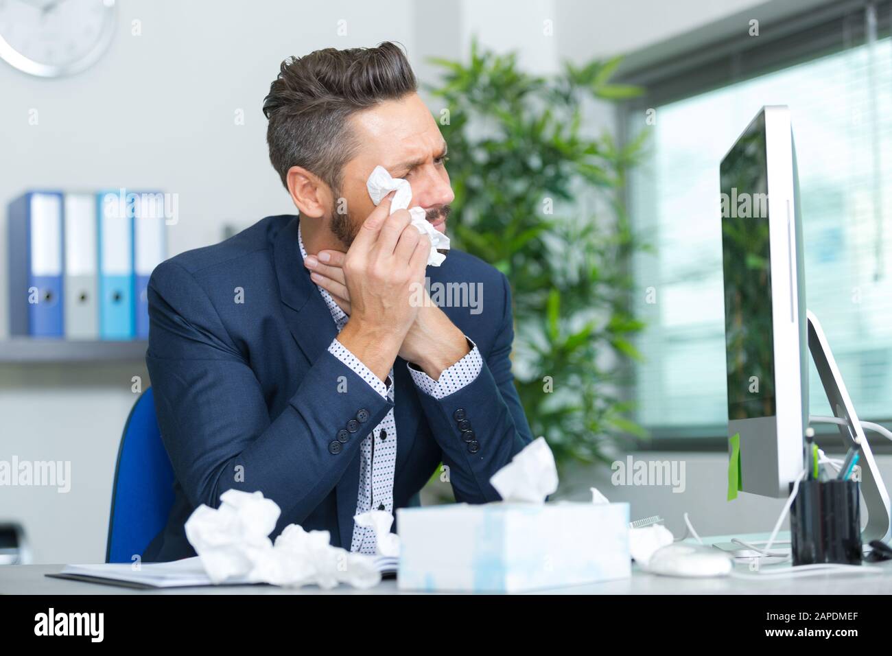 Pretend to cry hi-res stock photography and images - Alamy