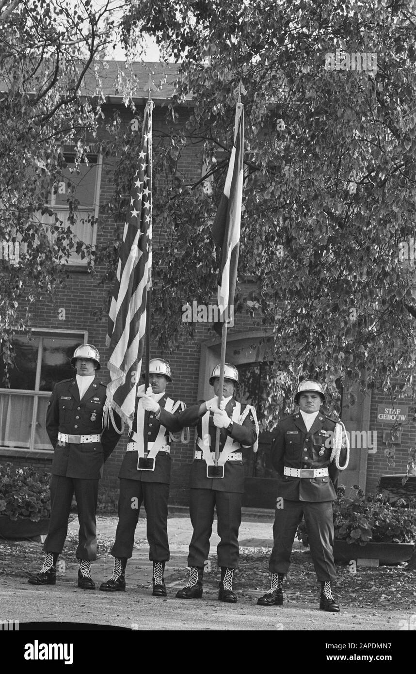 Flag installation Black and White Stock Photos & Images - Alamy