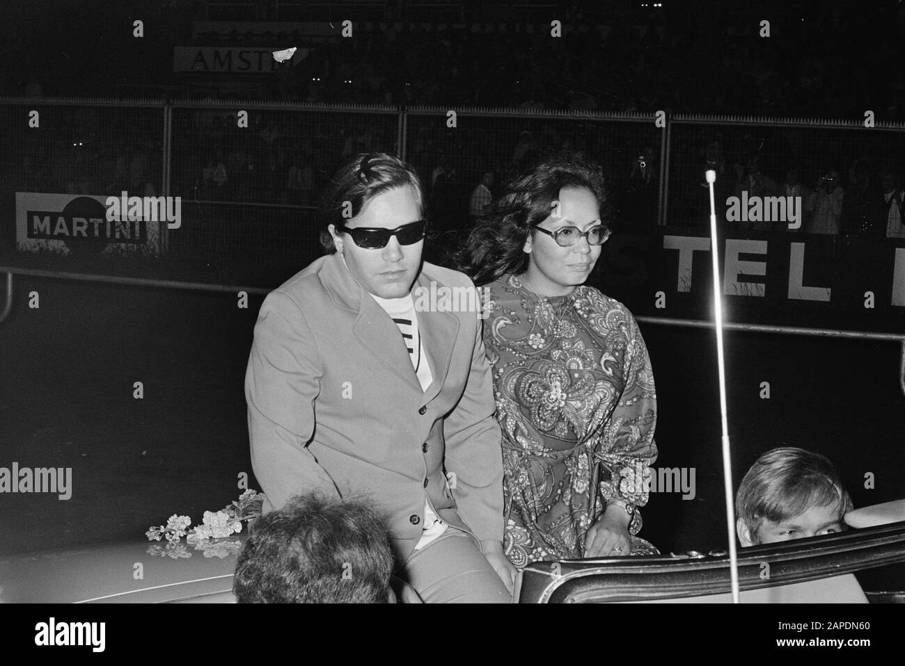 American singer Jose Feliciano performs at Olympic Stadium, Amsterdam ...