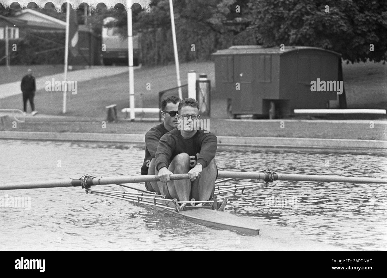 Thomas and Joseph Amlong at the 1964 European Championships [1] Stock ...