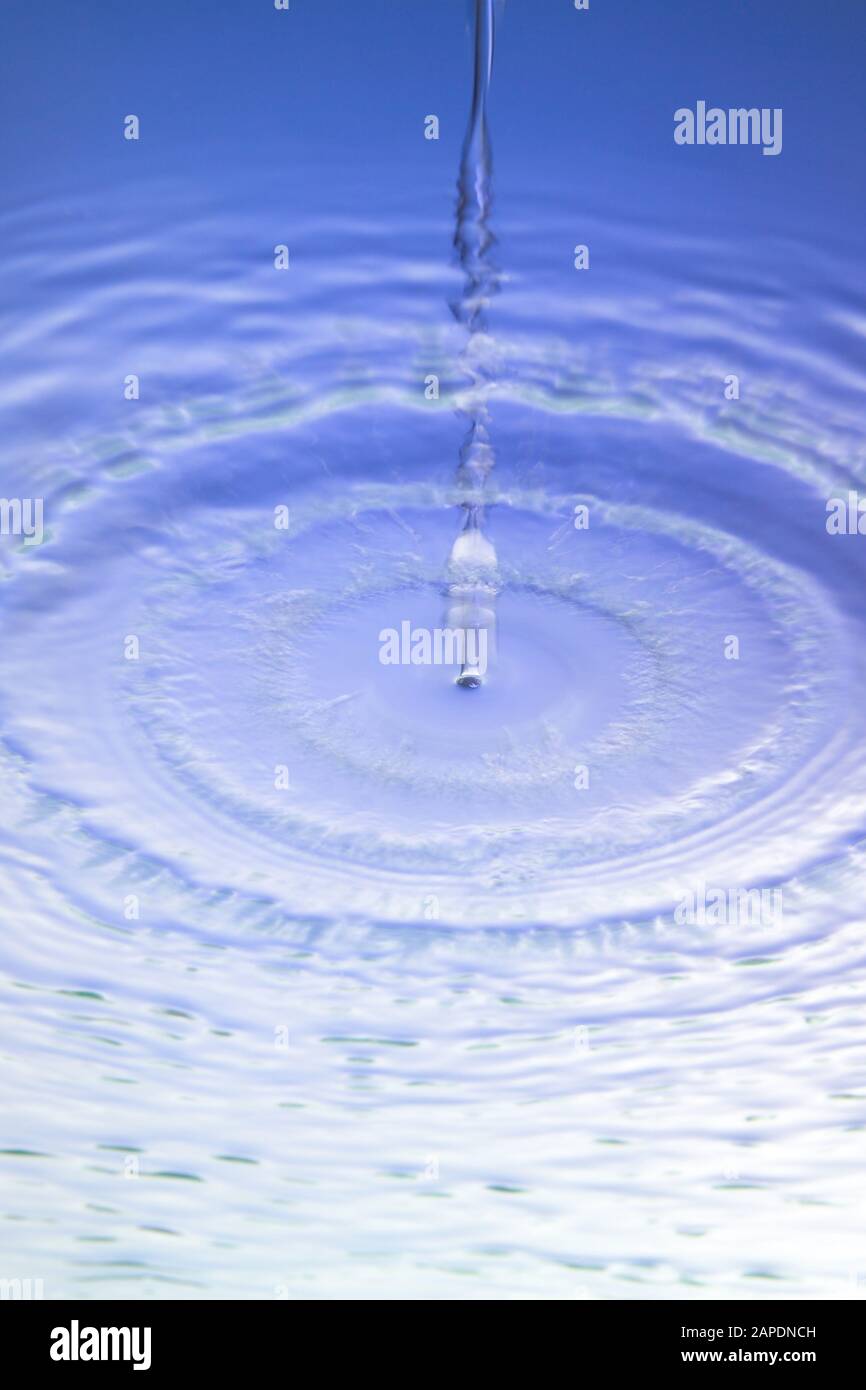 Wassertropfen - Drop of Water Stock Photo - Alamy