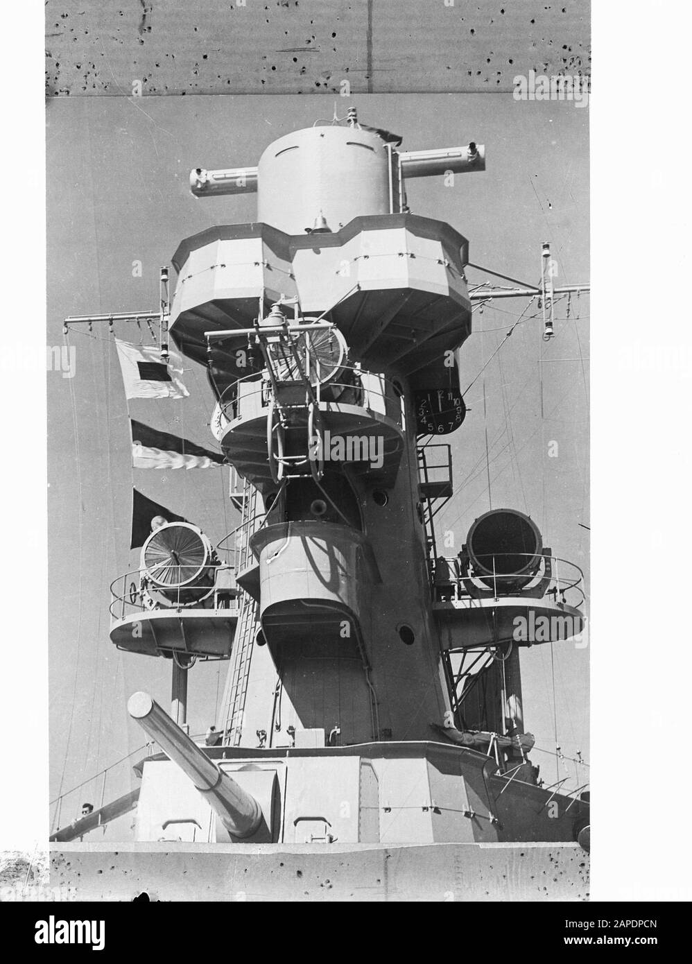 Command Tower of the cruiser Hr. Ms. Dan. The Ruyter Annotation ...