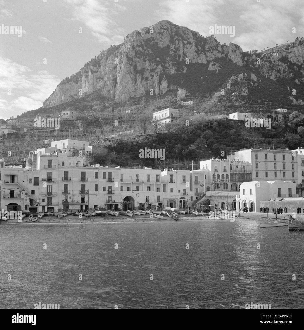 Weather capri Black and White Stock Photos & Images - Alamy