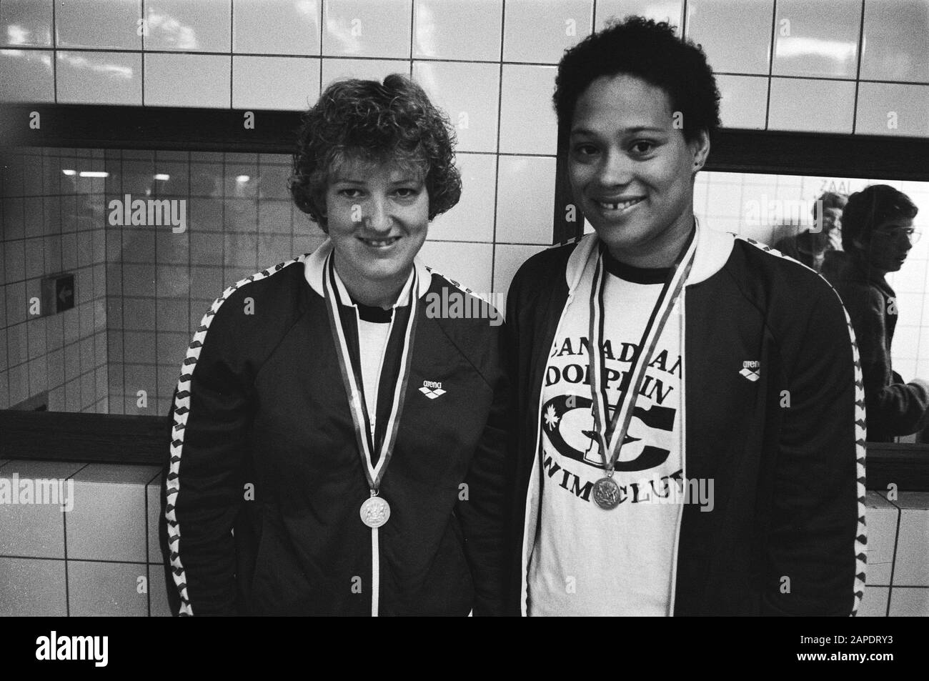 National Swimming Championship 1979 Amersfoort Description: Annelies ...