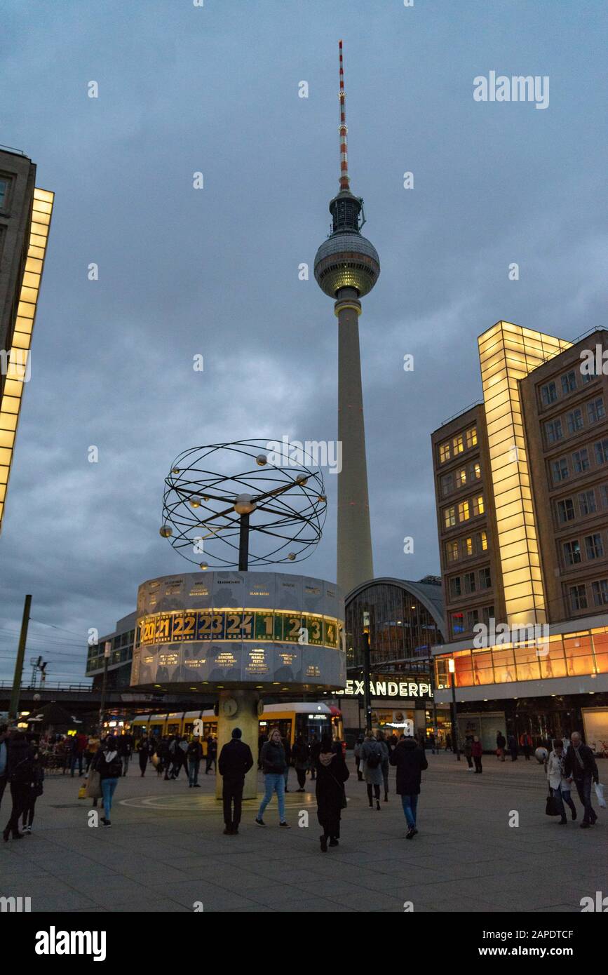 World watch alexanderplatz berlin germany hi-res stock photography and images - Alamy