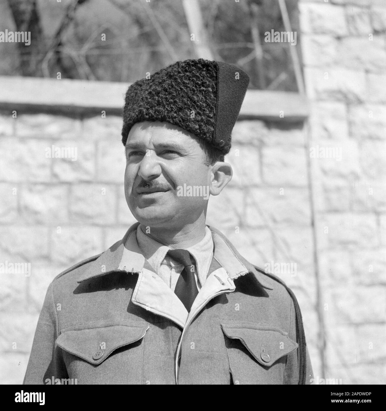 Israel 1948-1949:Nazareth Description: Arab policeman from Nazareth ...