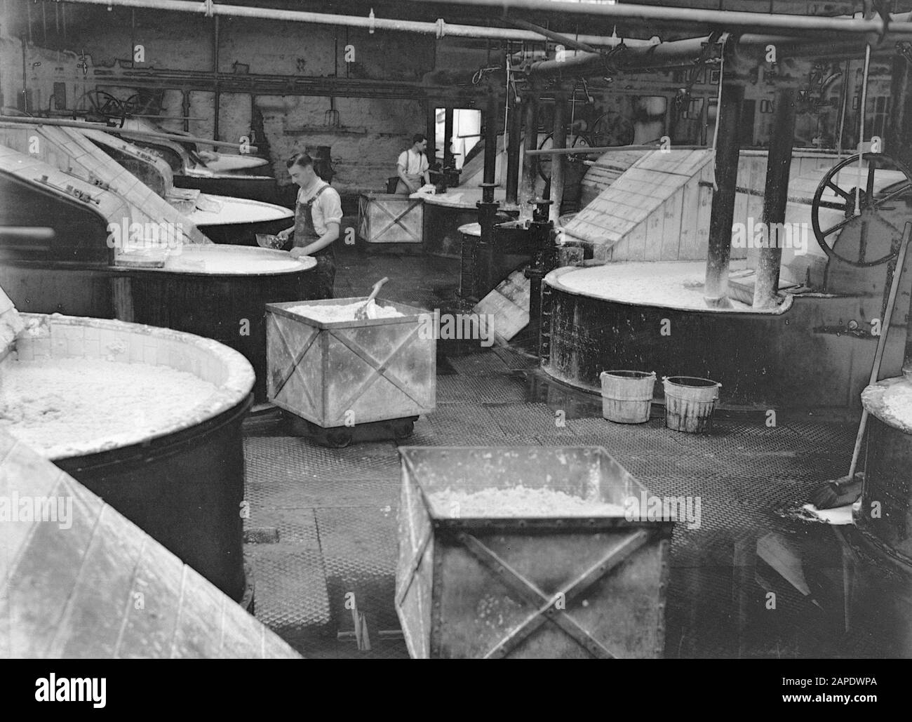 Scotland - Paper industry in Midlothian Description: Workers behind ...