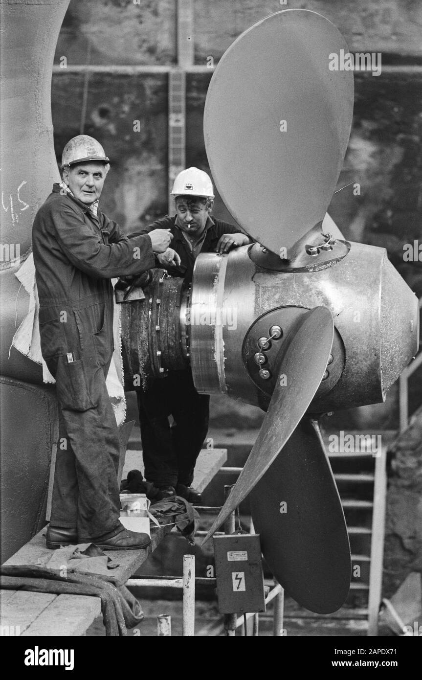 Work at the ADM Reperatiewerf in Amsterdam regarding the application ...