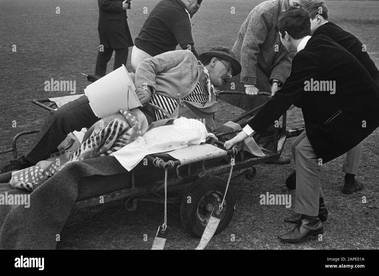 Charity sports match Black and White Stock Photos & Images - Alamy