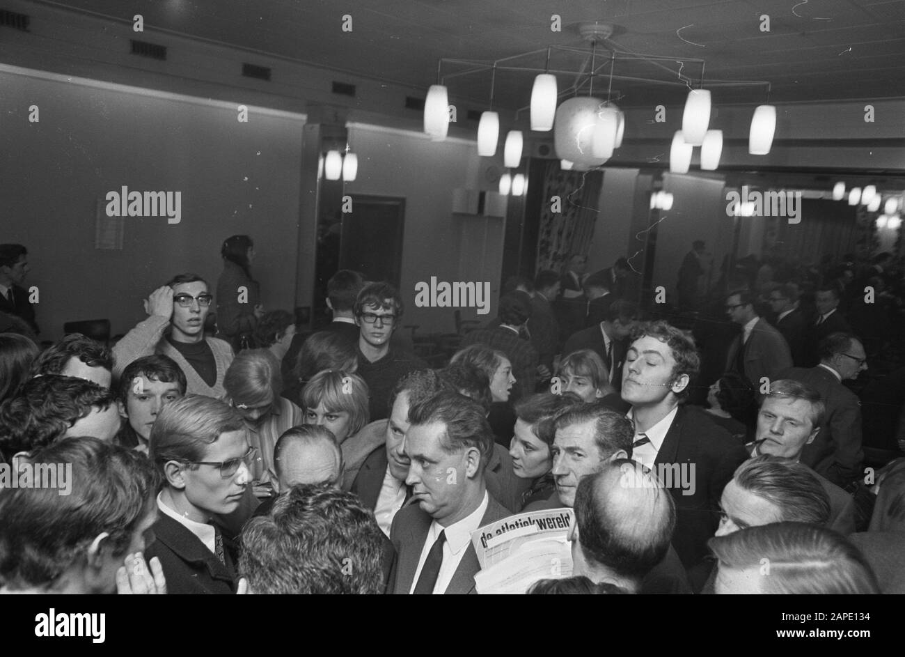 Athletes in the venue discussions Date: December 14, 1968 Keywords ...