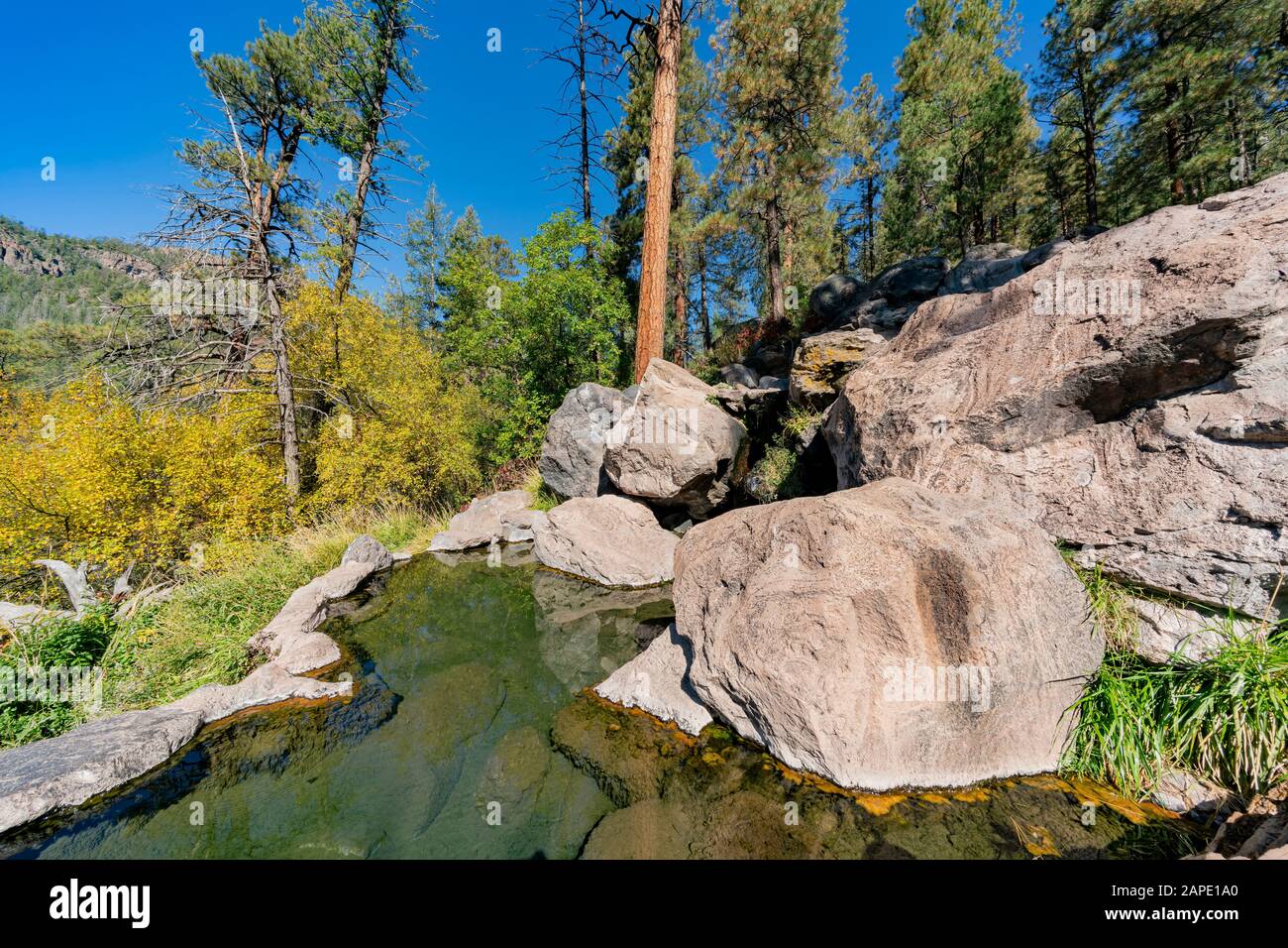Beautiful landscape spence hot springs hi-res stock photography and ...