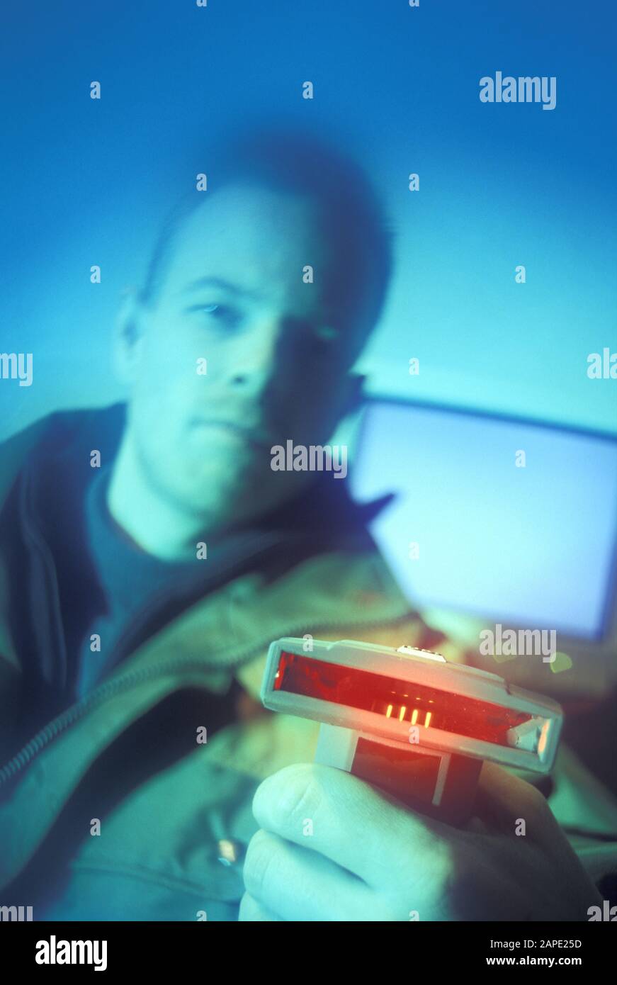 Coloured scanner hi-res stock photography and images - Alamy