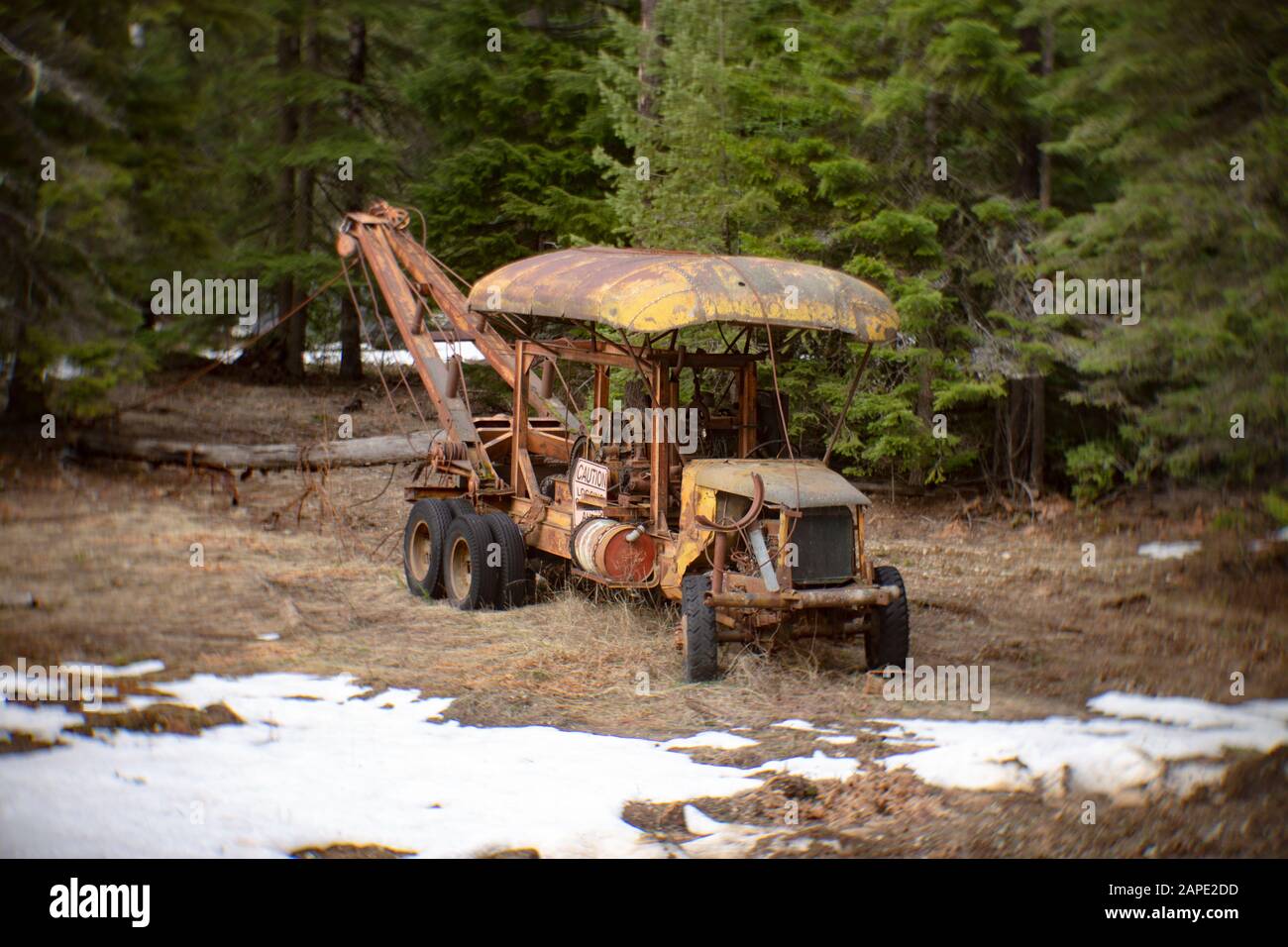 Logging wheel hi-res stock photography and images - Alamy