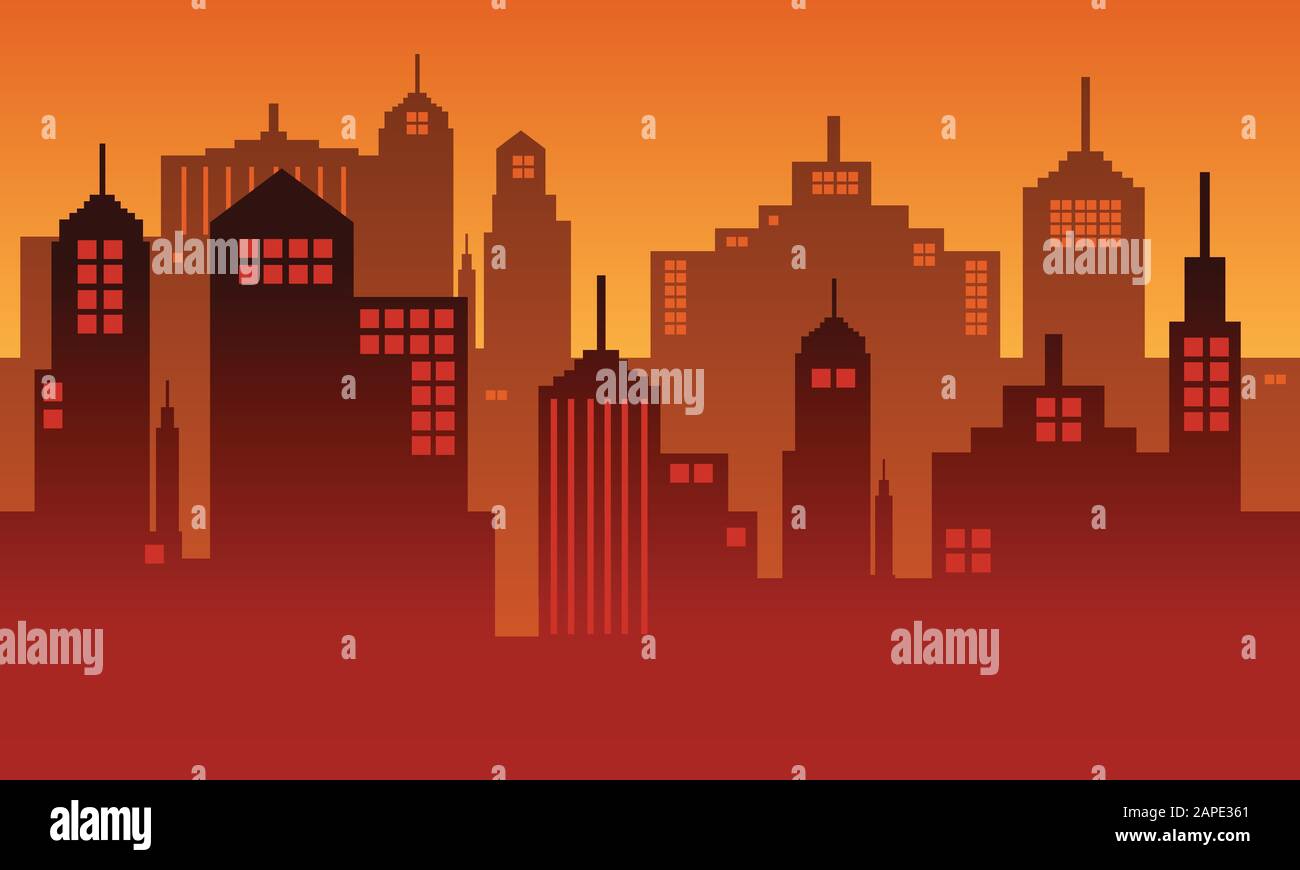 Colour gradient sky Stock Vector Images - Alamy
