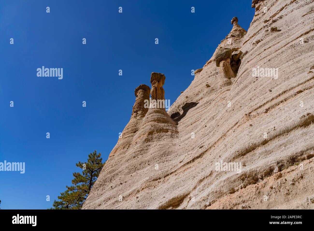 Sunny view of the famous Kasha Katuwe Tent Rocks National Monument at ...