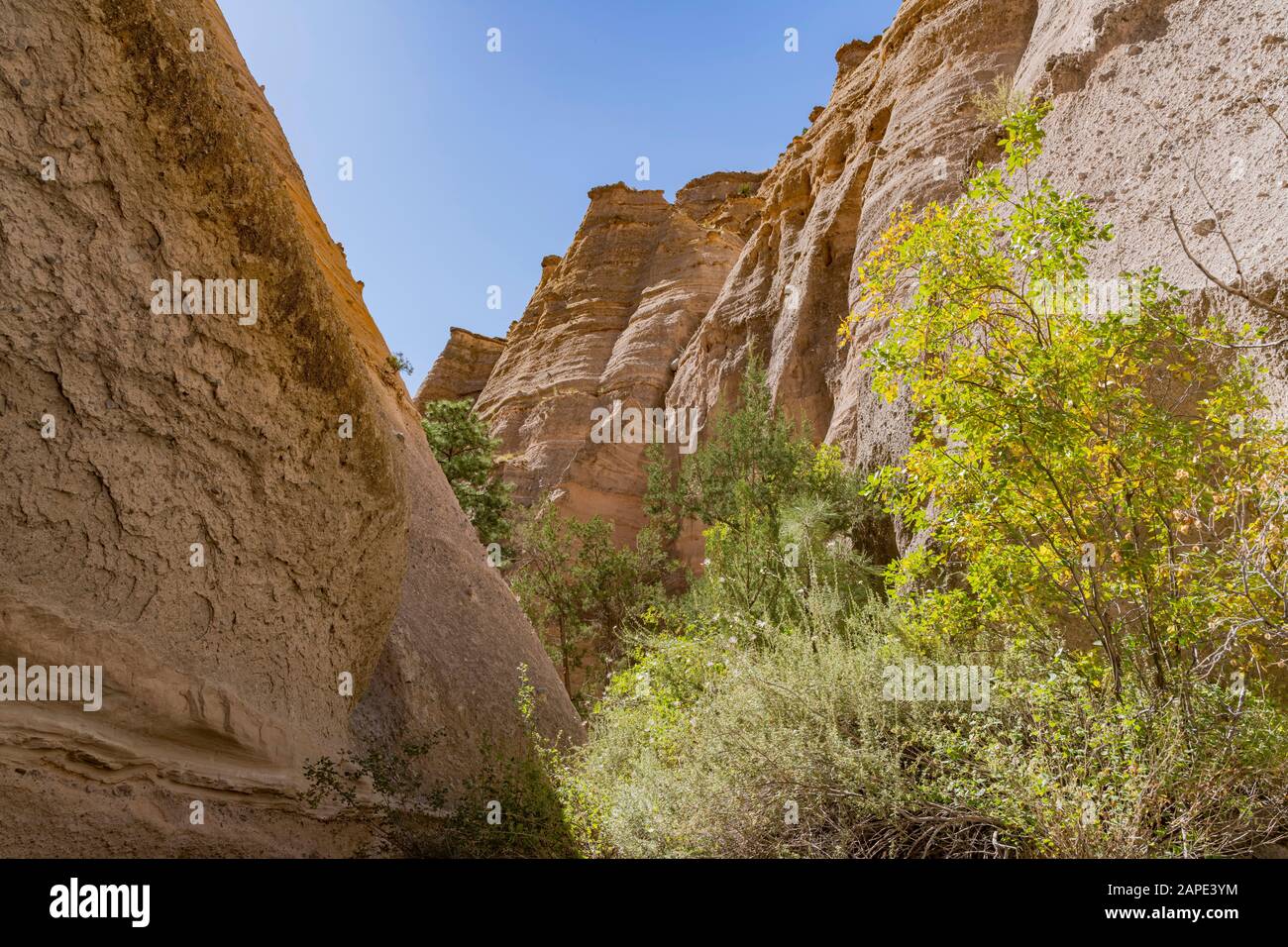 Sunny view of the famous Kasha Katuwe Tent Rocks National Monument at ...