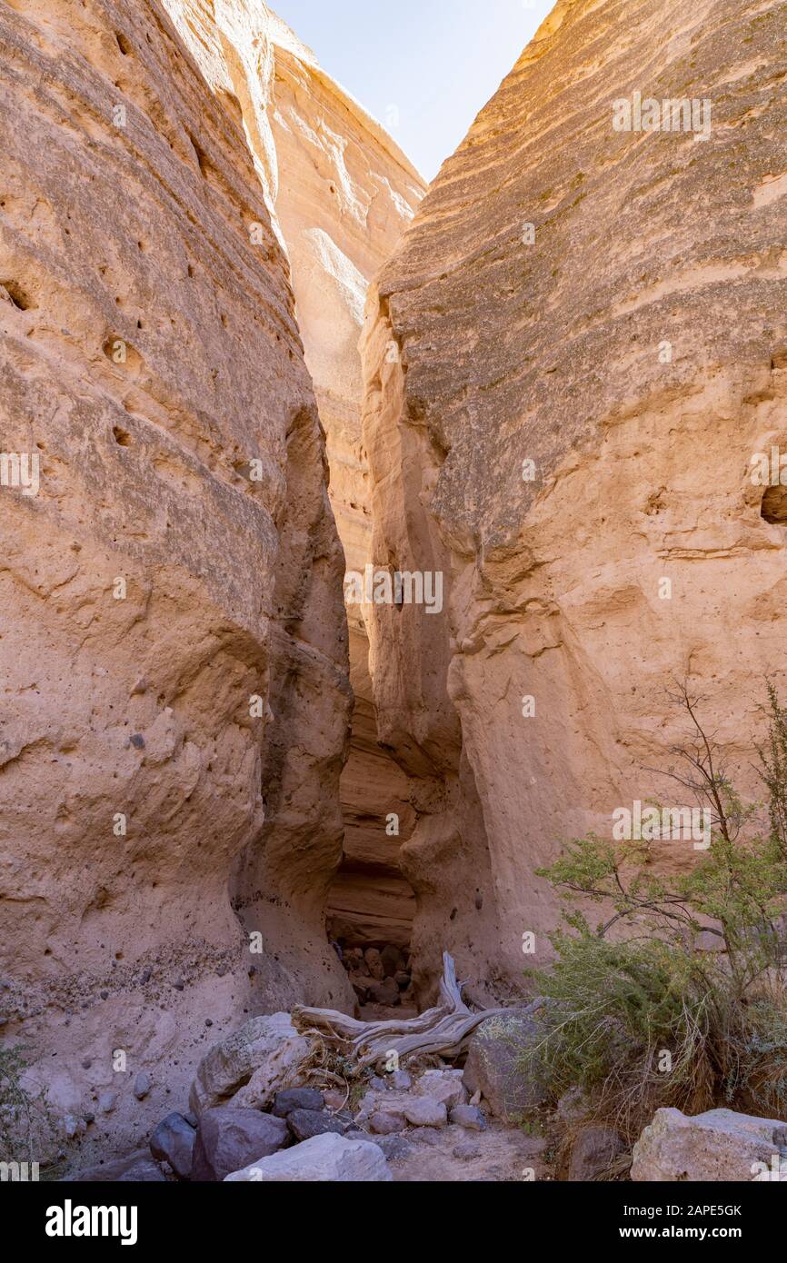 Sunny view of the famous Kasha Katuwe Tent Rocks National Monument at ...