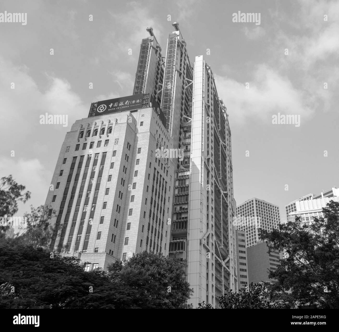 Bank of China Building Stock Photo - Alamy