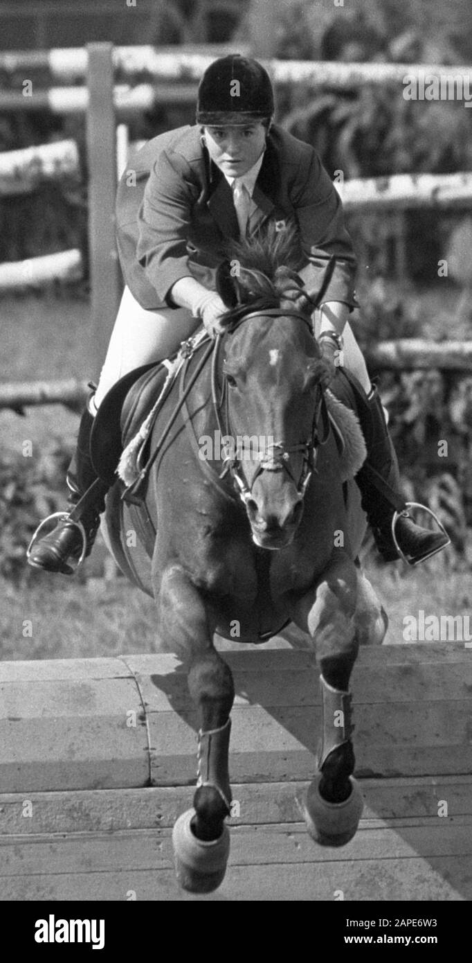 CHIO in Rotterdam: pp + nr. 3 mej. B. Simpson (Canada) won the Amazons ...